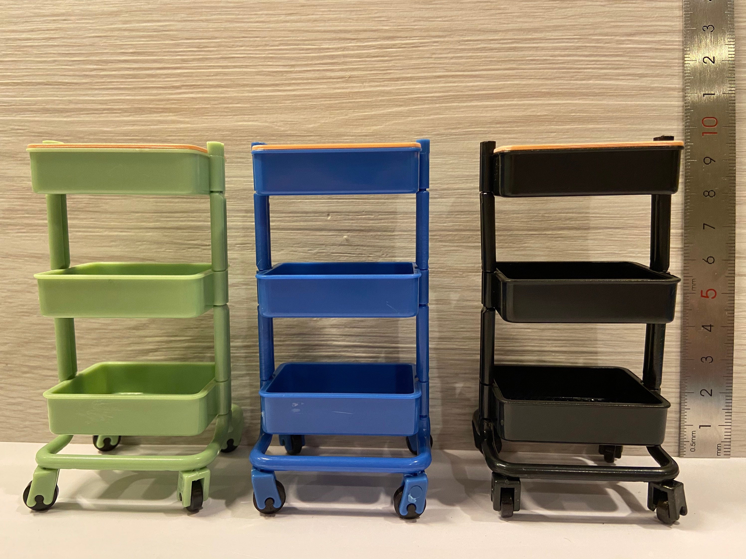 Art & Collectibles Miniatures 1:12 Dollhouse Miniature 3 Tier Plastic ...