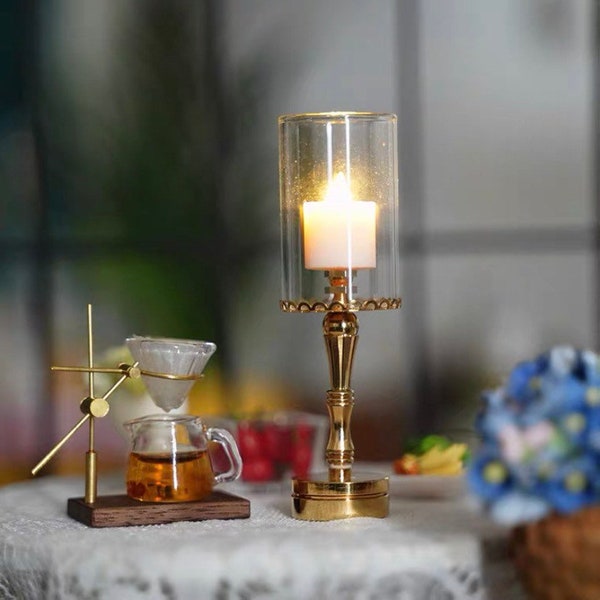Miniature Candle Lamp - Etsy