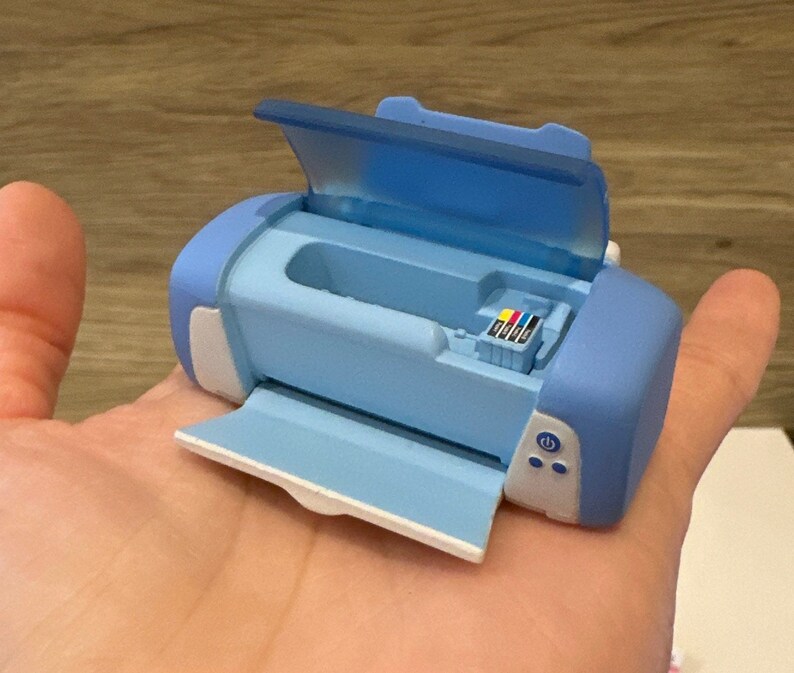 Rement Rare Dollhouse Miniature Printer Stationary Office - Etsy