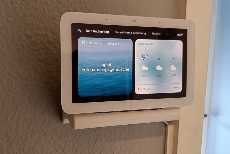 Wall Mount for Google Nest Hub 2 - Etsy