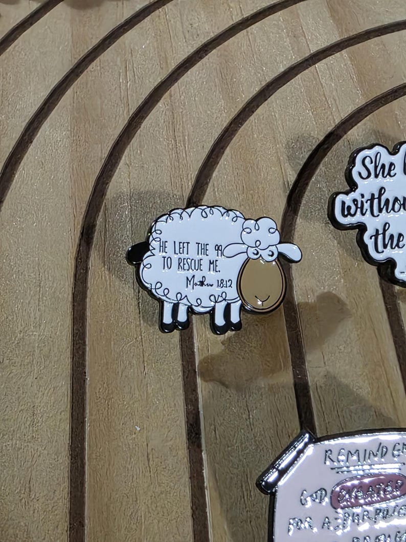 Christian Pins | Enamel Pin | Faith | Gift | Bag Accessories ...