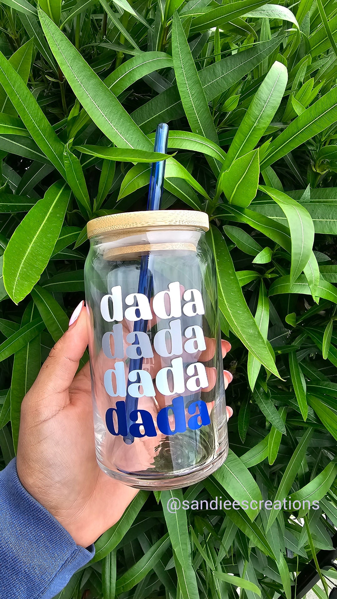 Dada Glass Can | Reusable Glass Cup | Glass Can Cup | Beer Glass Cup ...