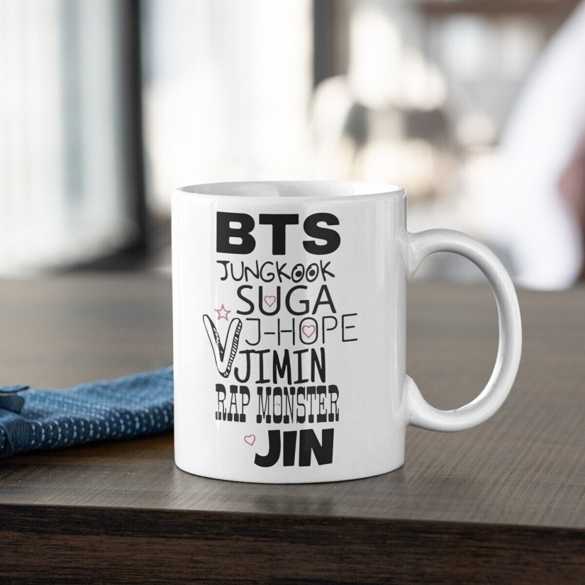 BTS Mug BTS Gift BTS Fan Gift Tea Mug Coffee Mug Ceramic | Etsy