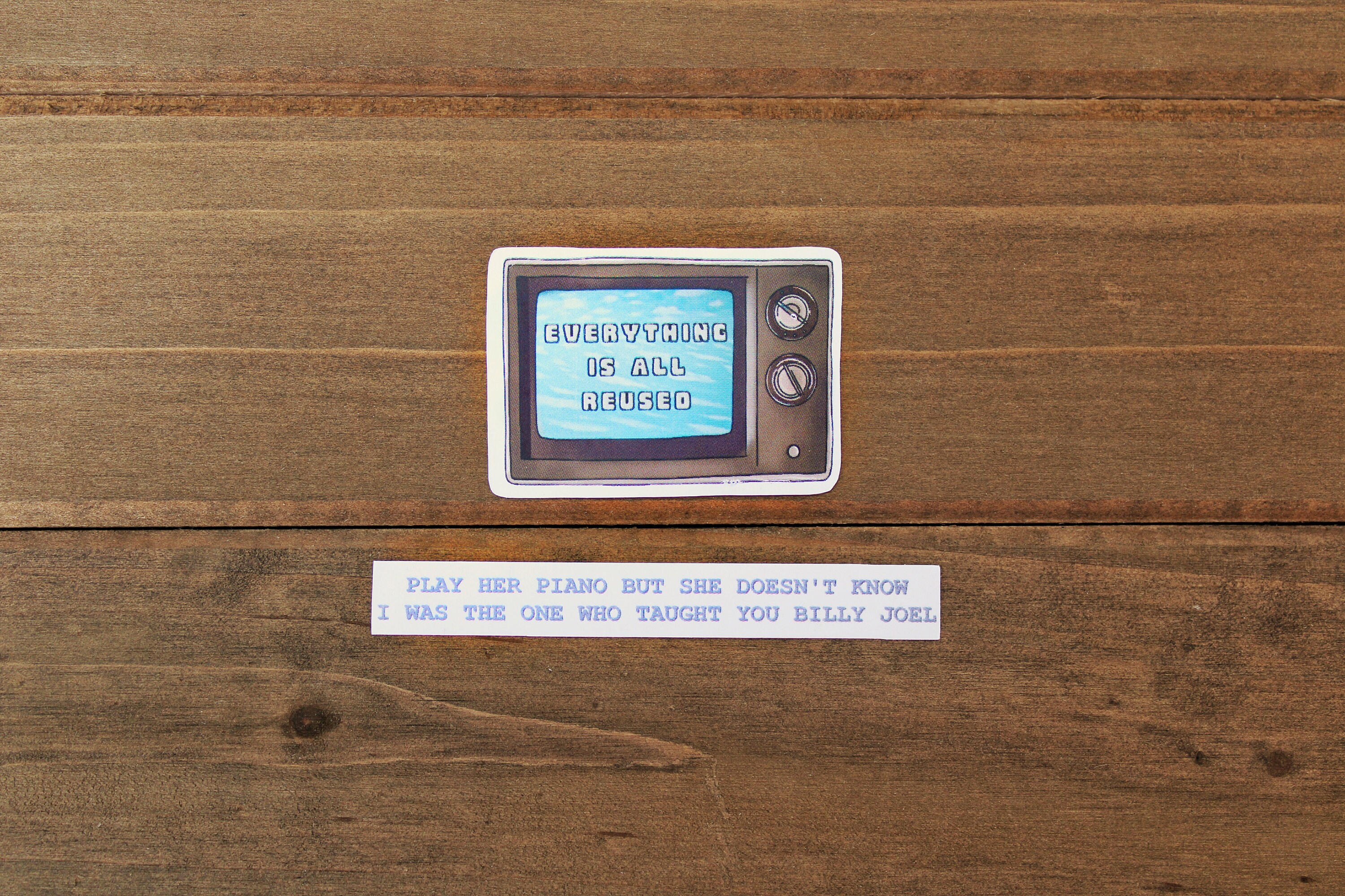 Deja Vu Stickers / Pegatinas impermeables / Deja Vu Song / Die | Etsy ...