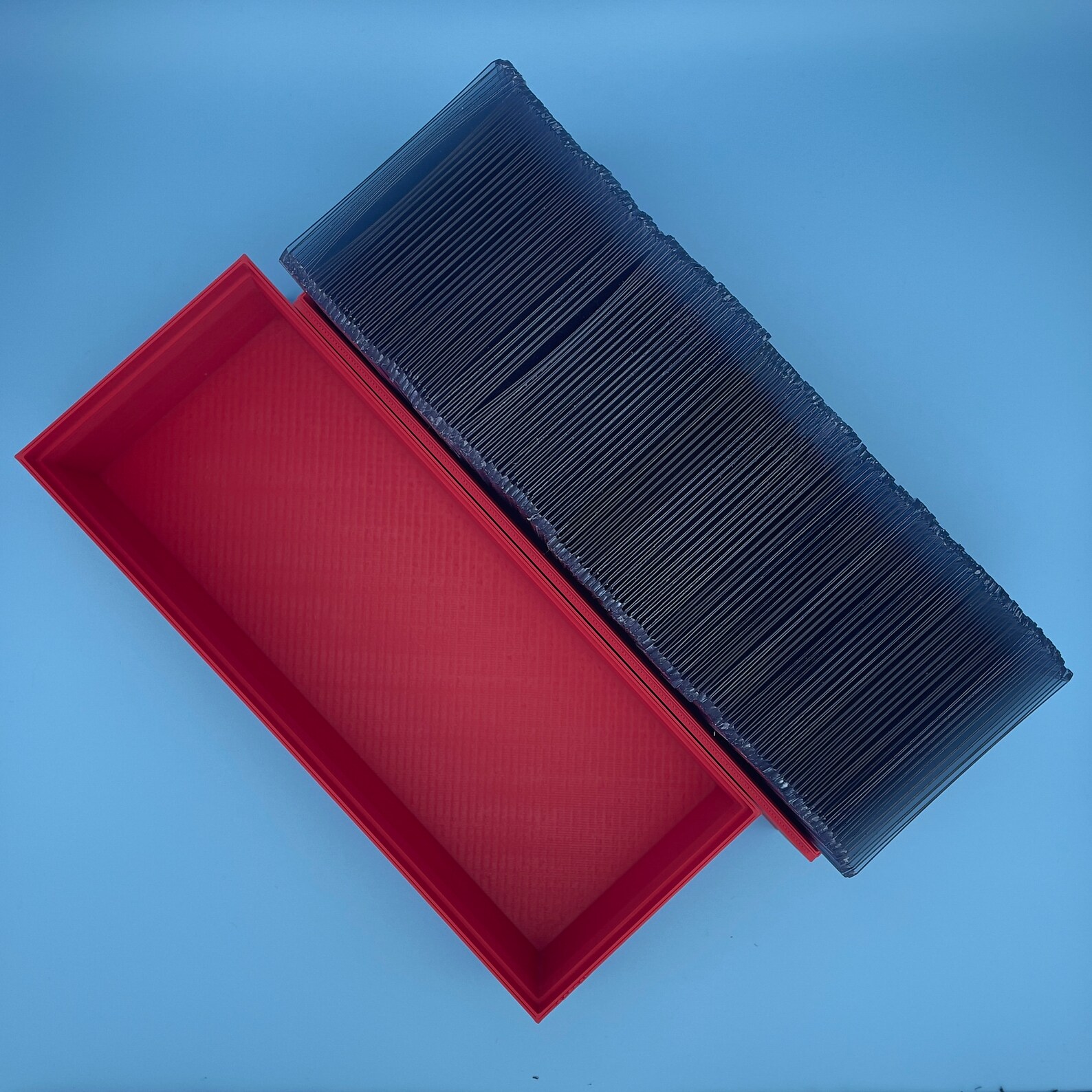 Toploader Storage Box - Single Row (3D Printed) - Etsy