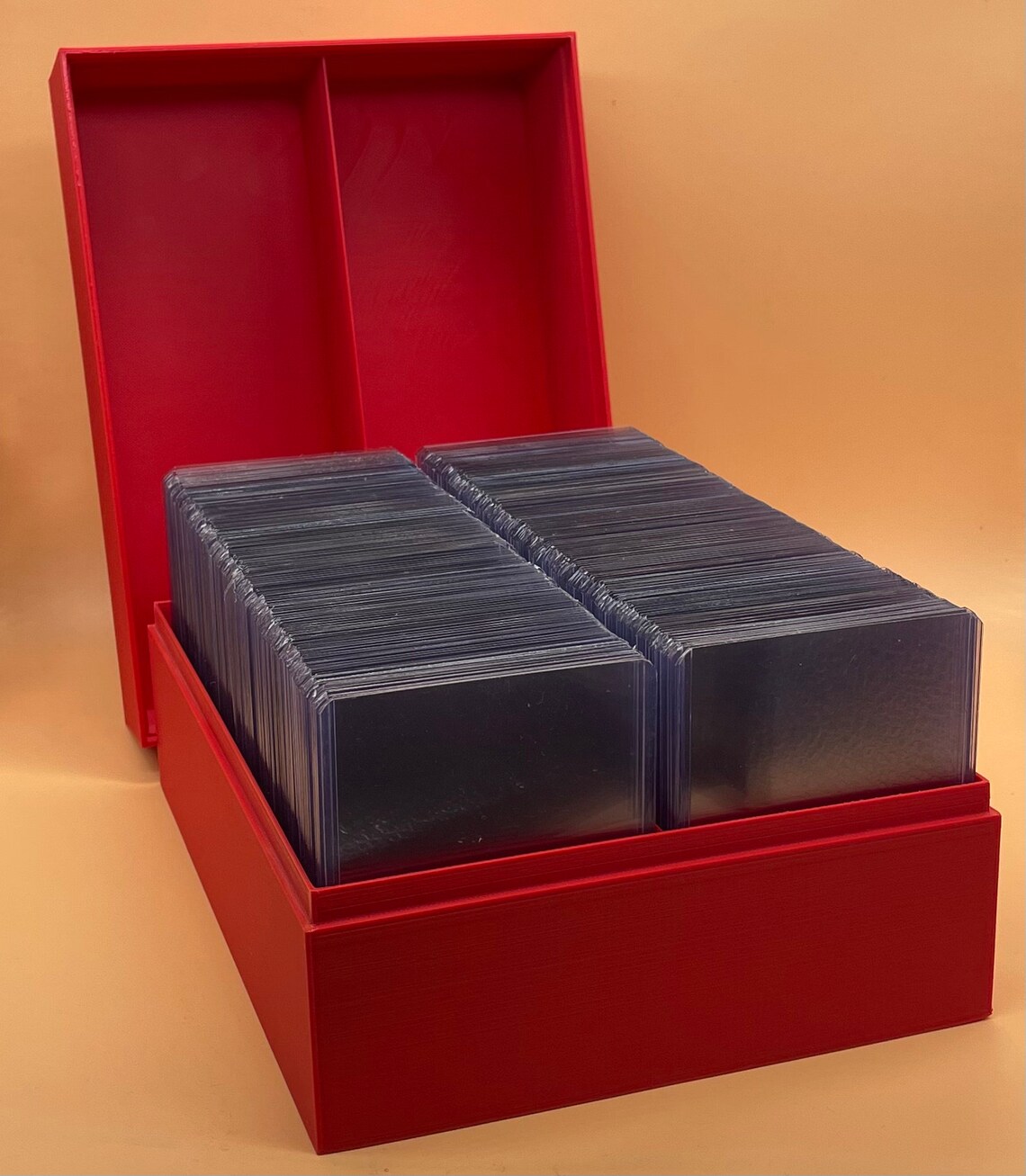 Toploader Storage Box - Double Row (3D Printed) - Etsy