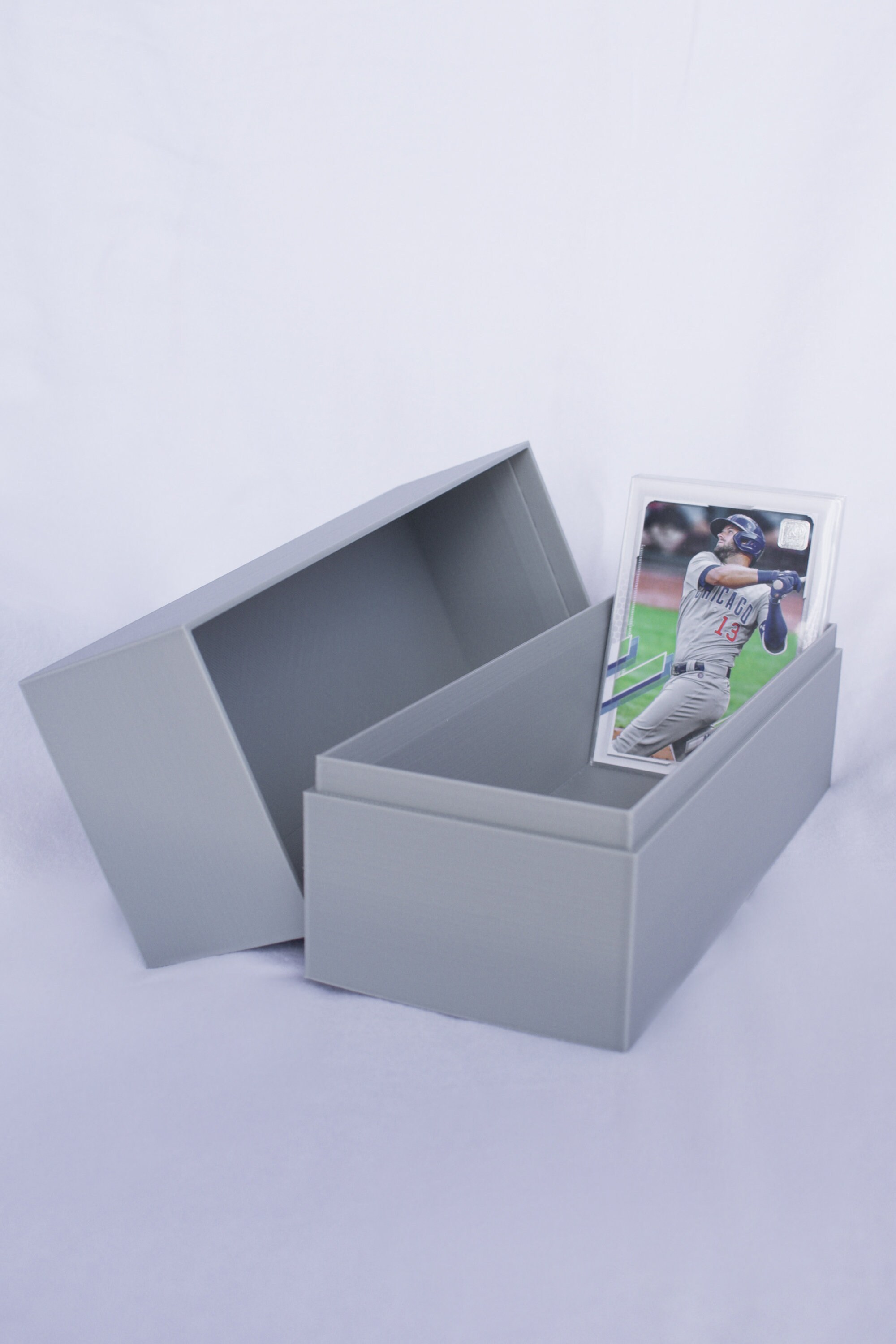 Trading Card Storage Box - Single Row (3D Printed) - Etsy