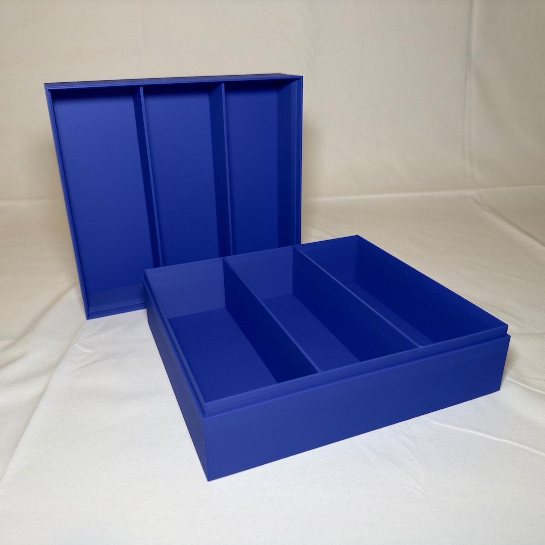 Trading Card Storage Box - Triple Row (3D Printed) - Etsy