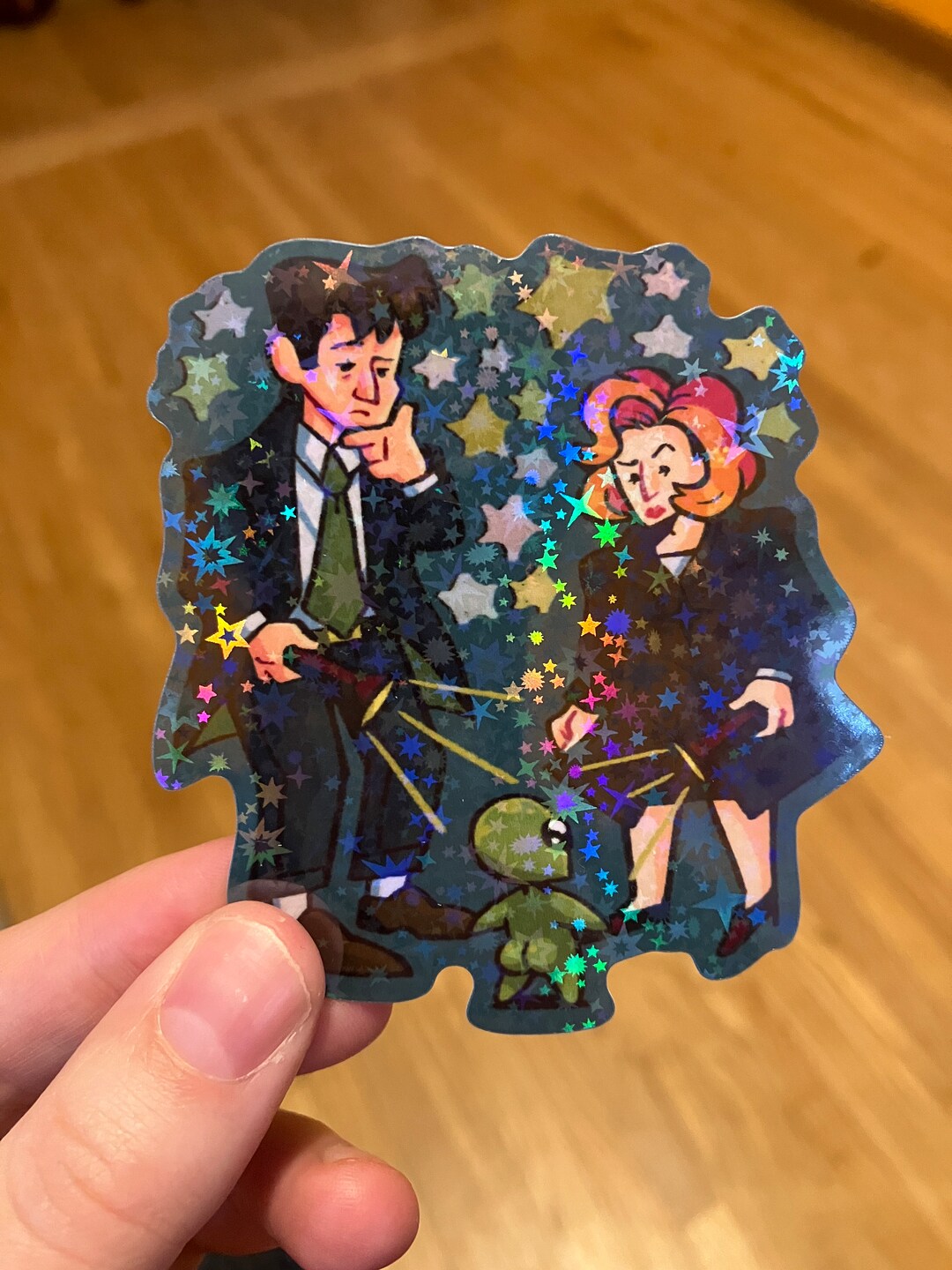 Alien Booty Sparkly Stickers Etsy