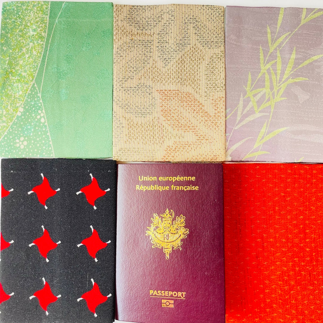 Japan Kimono Passport Case Lined and Reinforced - Etsy
