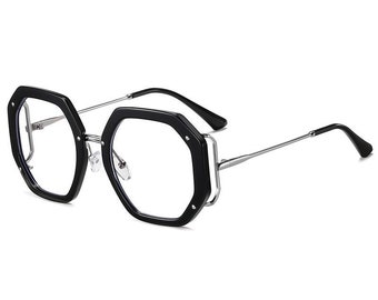 Hexagon Glasses - Etsy