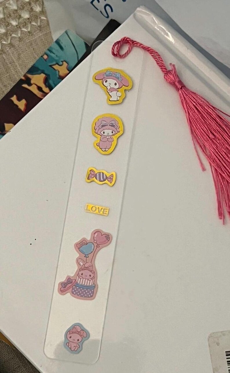 Sanrio Melody and My Sweet Piano Acrylic Bookmark - Etsy