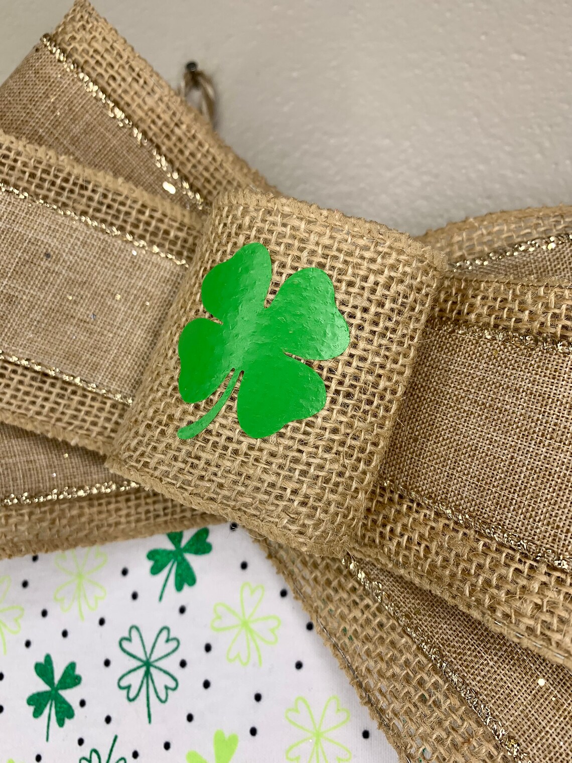 St Patricks Day Door Hanger Irish Wall Sign St Patty Luck Etsy