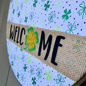 St Patricks Day Door Hanger Irish Wall Sign St Patty Luck - Etsy