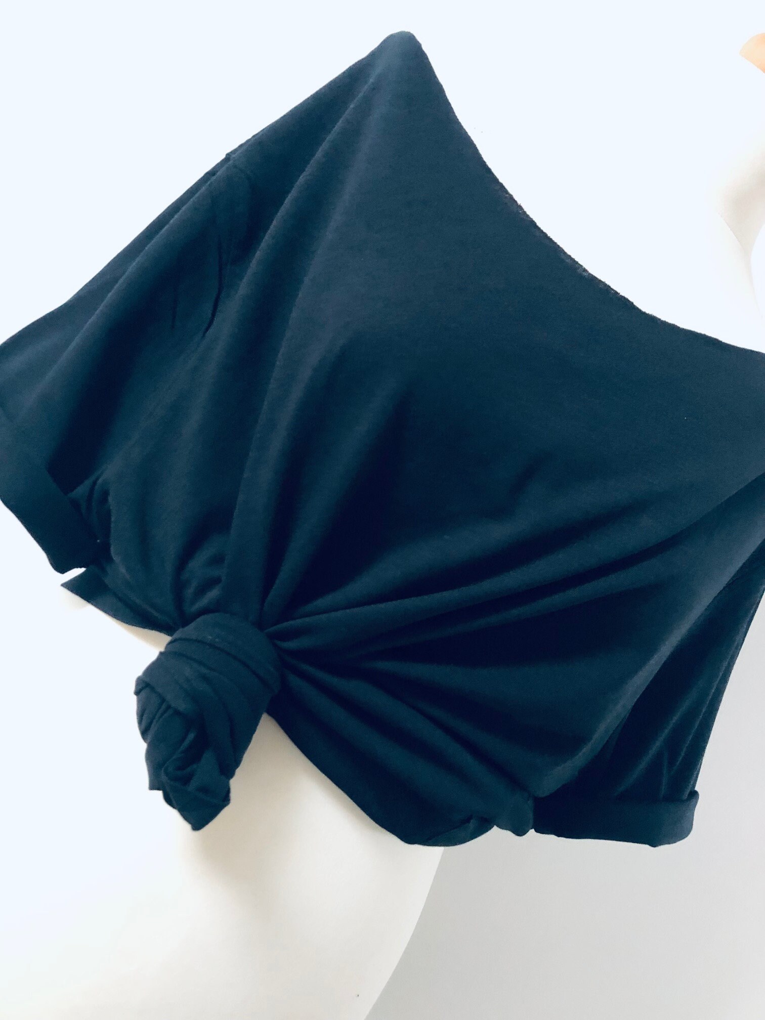 All Sizes Black off the Shoulder Oversize T-shirt - Etsy