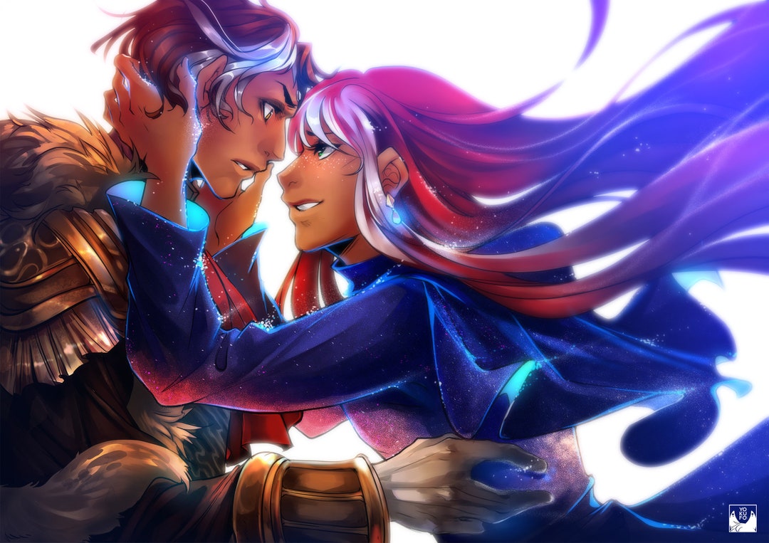 Emet und Azem | Final Fantasy XIV | DIN A4 Druck auf Lager - Etsy.de