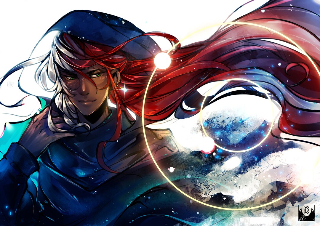 Azem the Traveller | Final Fantasy XIV | DIN A4 Print in Stock - Etsy