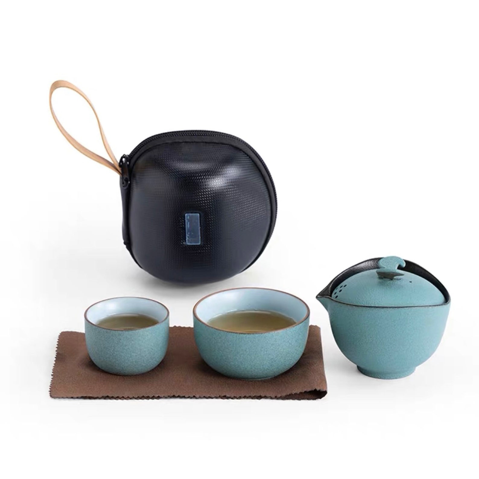 Camping Mug vintage Travel Tea Set for One/two 1 Teapot 1 - Etsy