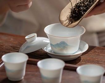 Chinese White Tea Cup - Etsy