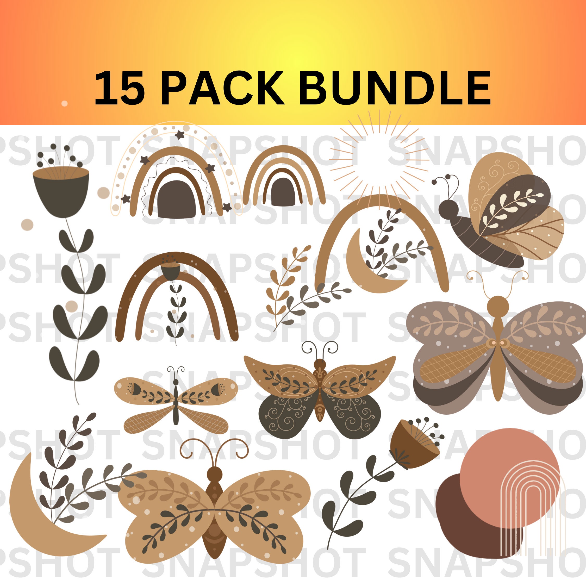 Boho Svg, Svg Files for Cricut, Hippie Svg, Boho Rainbow Svg, Retro Svg ...