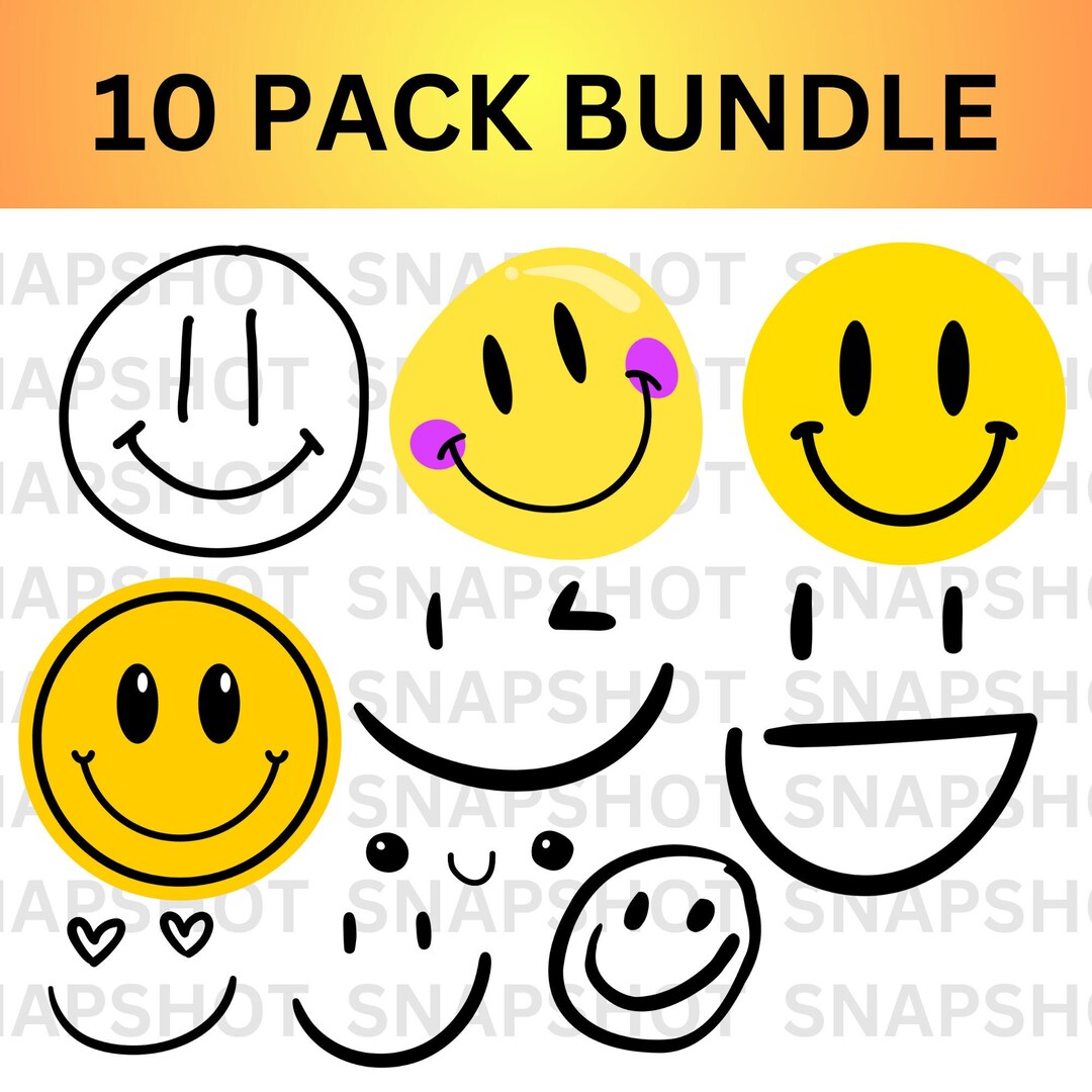 Smile Svg, Smiley Face Svg, Happy Face Svg, Svg Files for Cricut, Happy ...