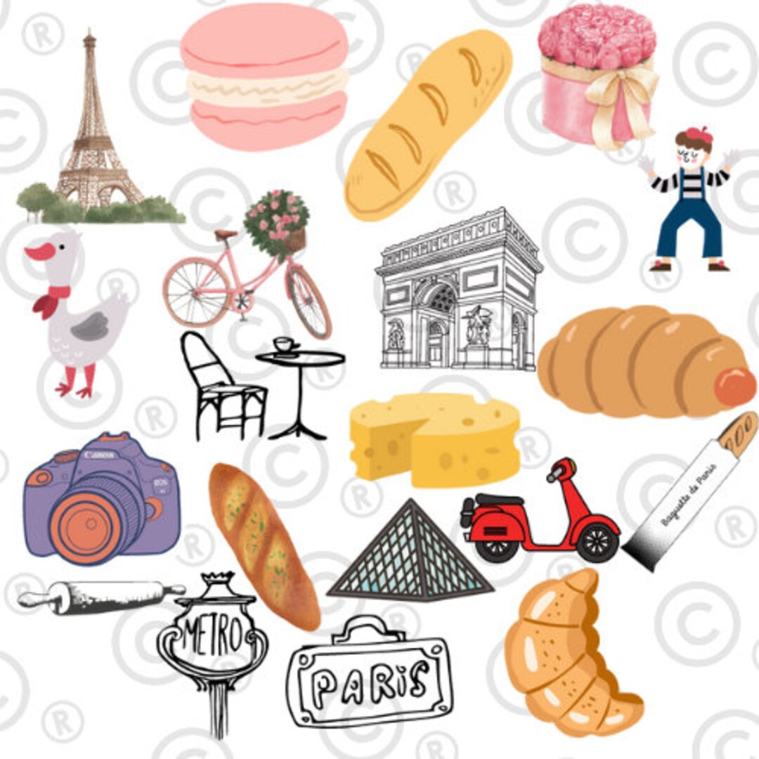 Paris Clipart Paris France Clip Art, Monuments Clipart, City Clipart ...