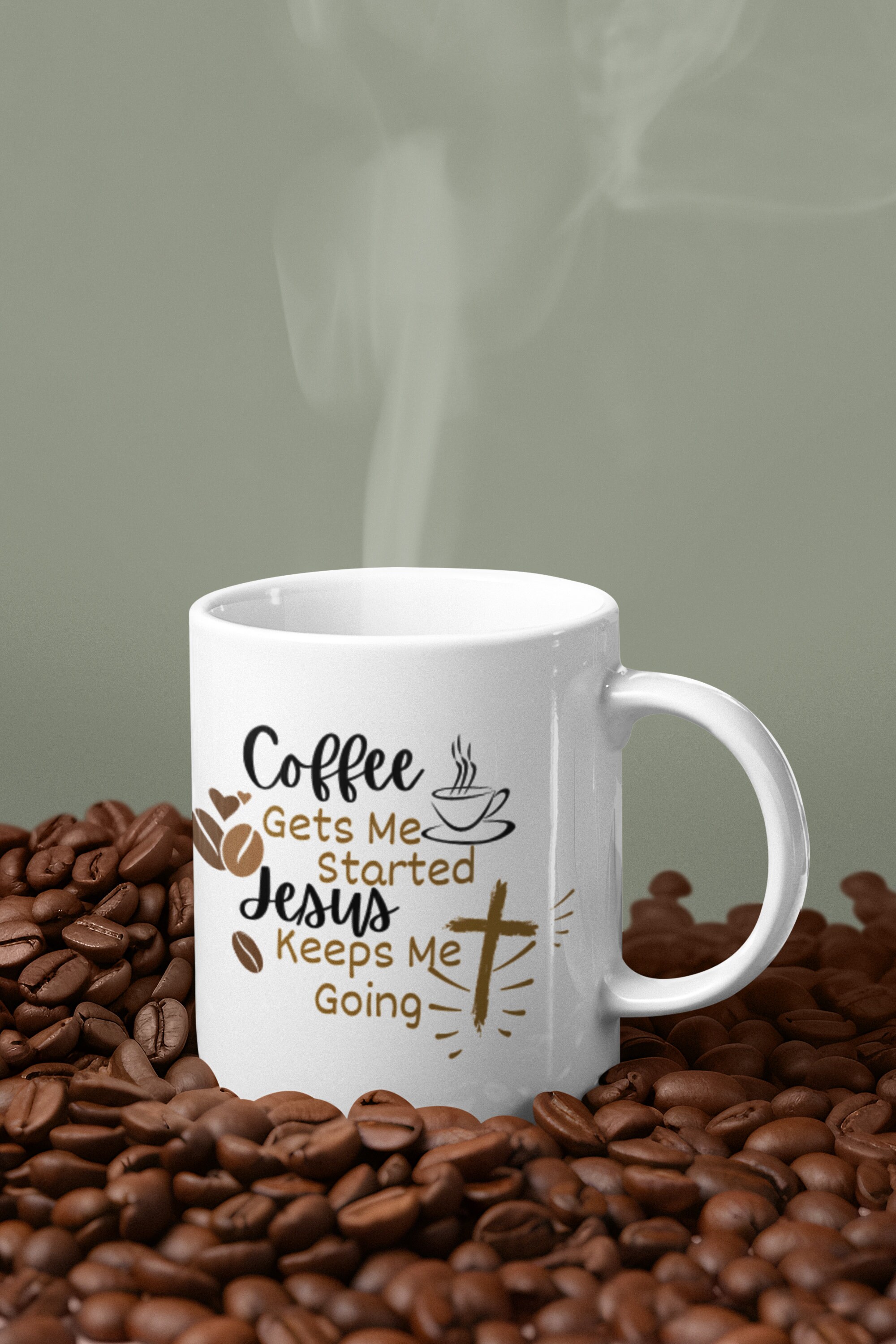 Coffee and Jesus SVG, Jesus SVG, Coffee SVG, Faith Svg, Jesus Christian ...