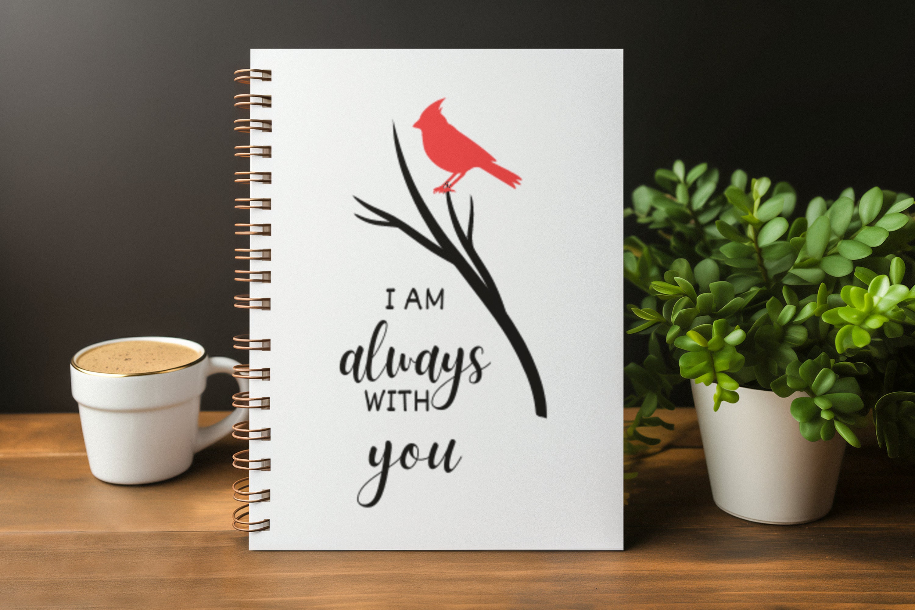 Cardinal Memorial SVG, Memorial SVG, Cardinal SVG, Always With You Svg ...