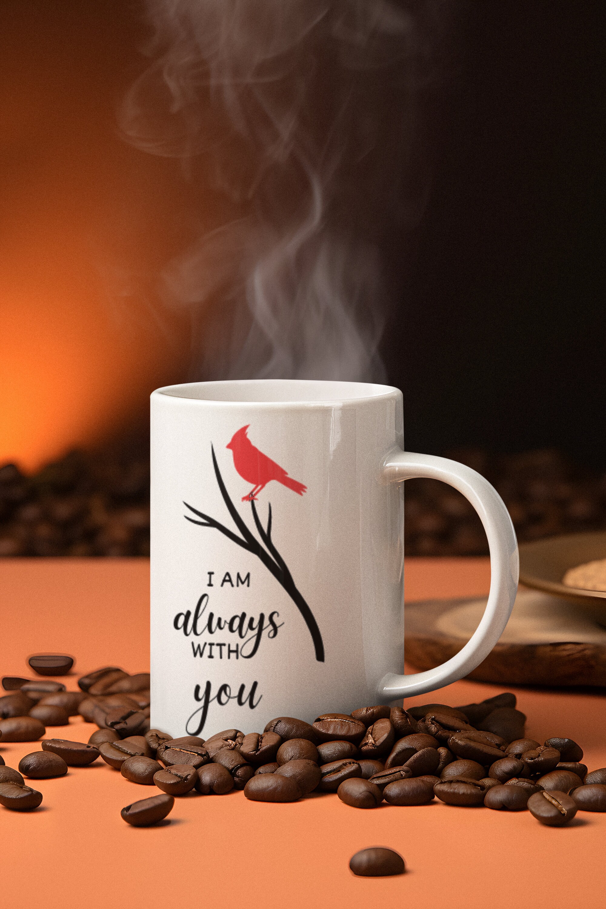 Cardinal Memorial SVG, Memorial SVG, Cardinal SVG, Always With You Svg ...