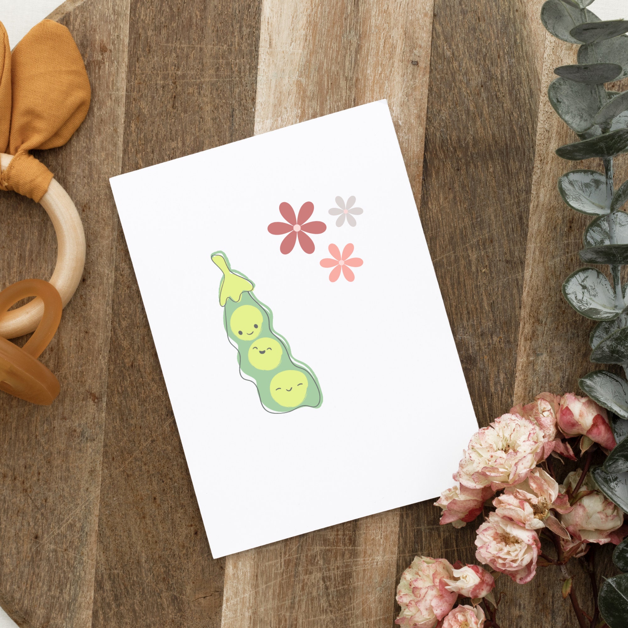 Peas in a Pod, Pea in a Pod Clipart, Baby Clipart, Cute Clipart, Sweet ...