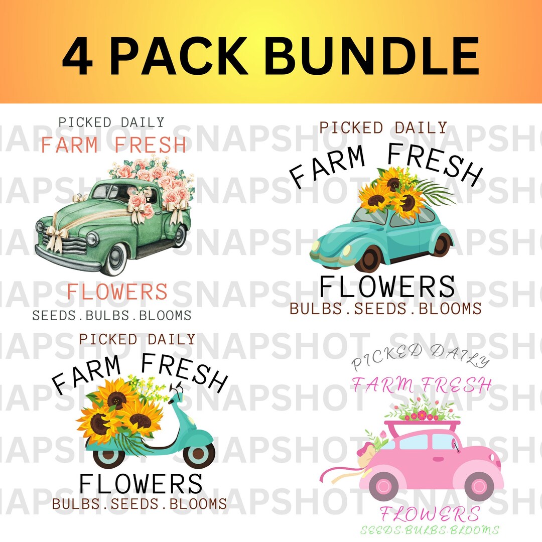SVG Files Farm Fresh Flowers Svg Flowers Svg Floral Svg Png Bundle Svg ...