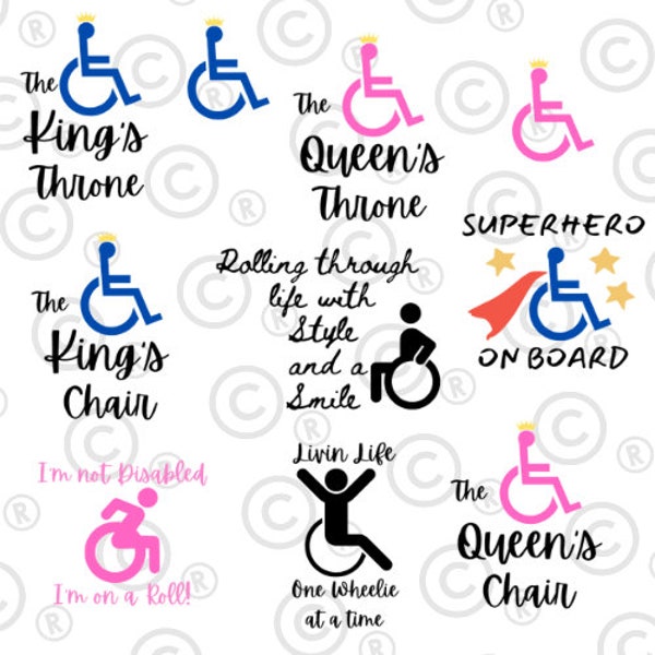 Disability Svg - Etsy