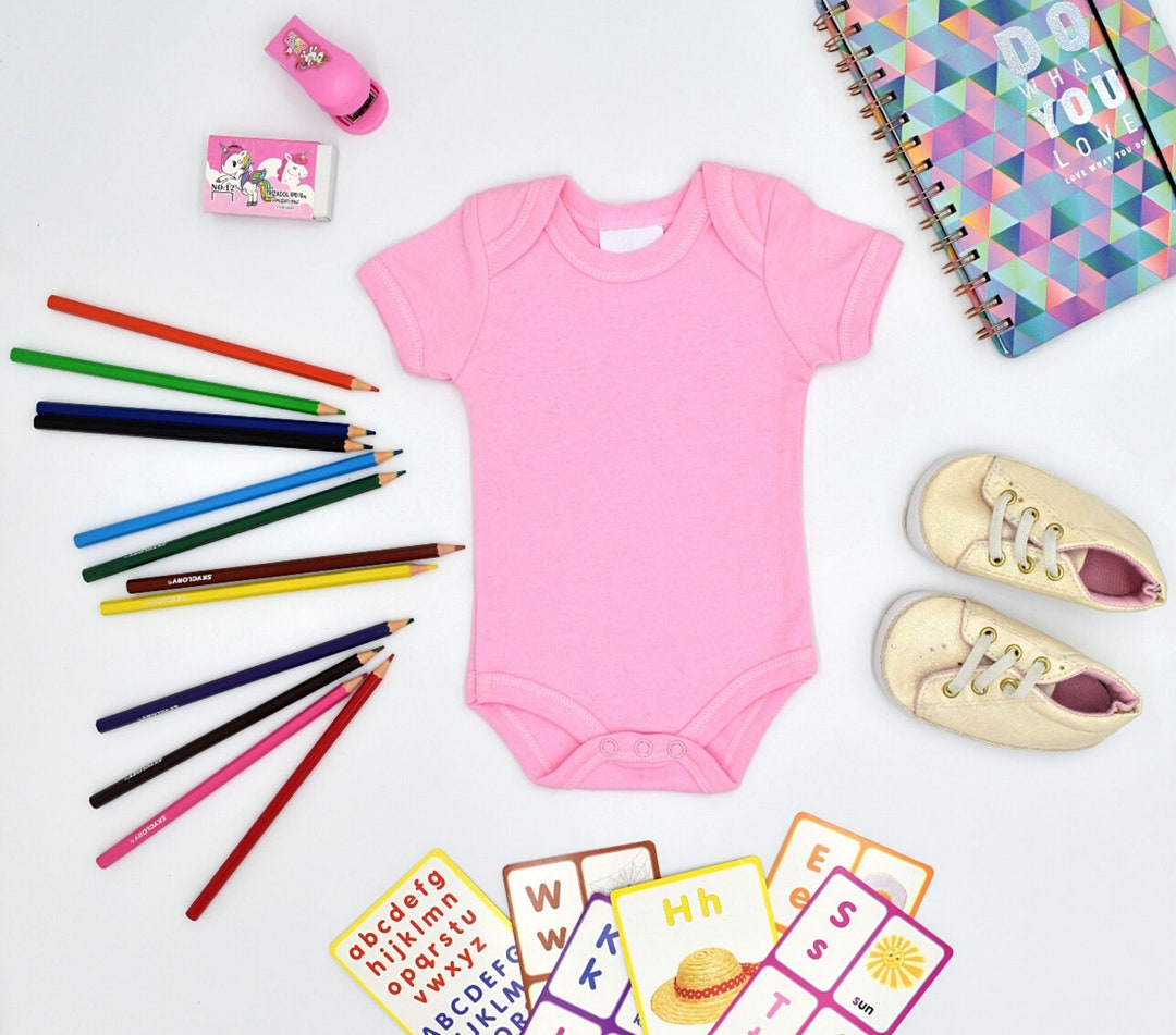 Maqueta de mono de bebé plantilla de mono descarga de - Etsy España