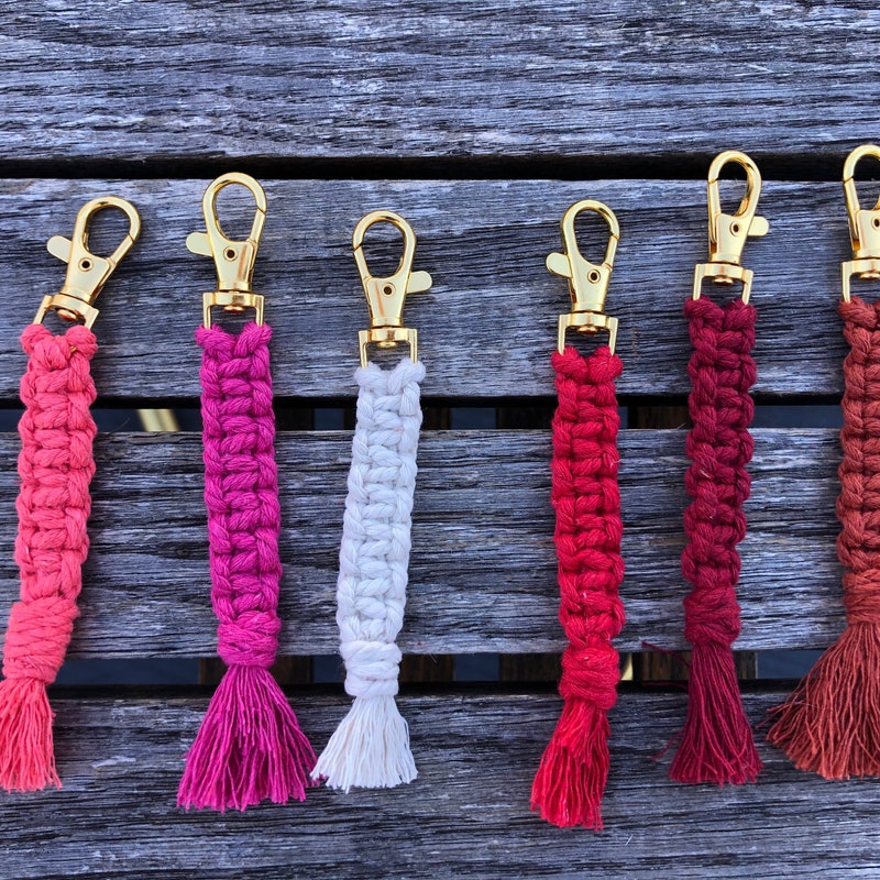 Knot Keychain - Etsy