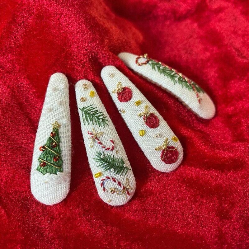 Holiday Hair Clip - Etsy