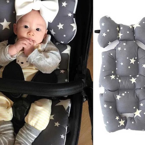 Soft Stroller Pad 100% Cotton Pushchair Pad Liner Mat Carseat - Etsy