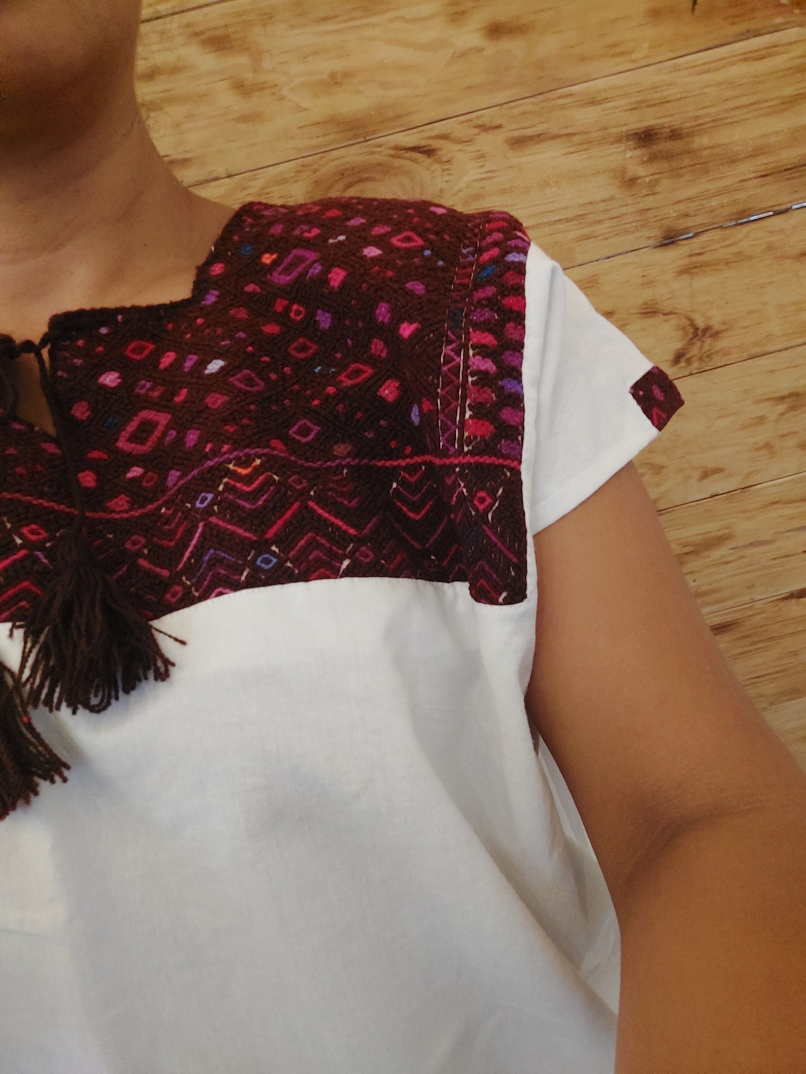 Hand Embroidered Blouse by Indigenous People From Chiapas - Etsy