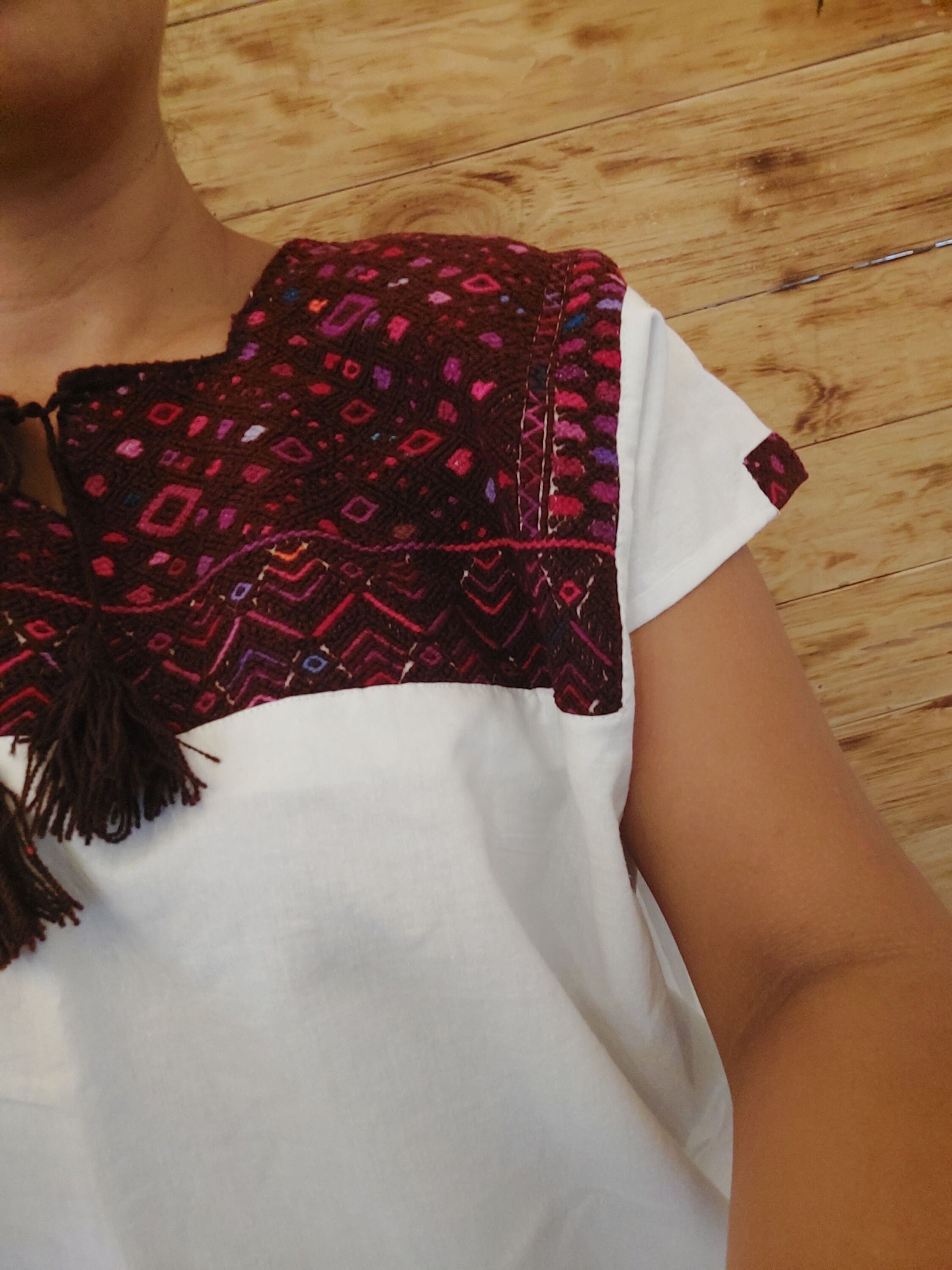 Hand Embroidered Blouse by Indigenous People From Chiapas - Etsy