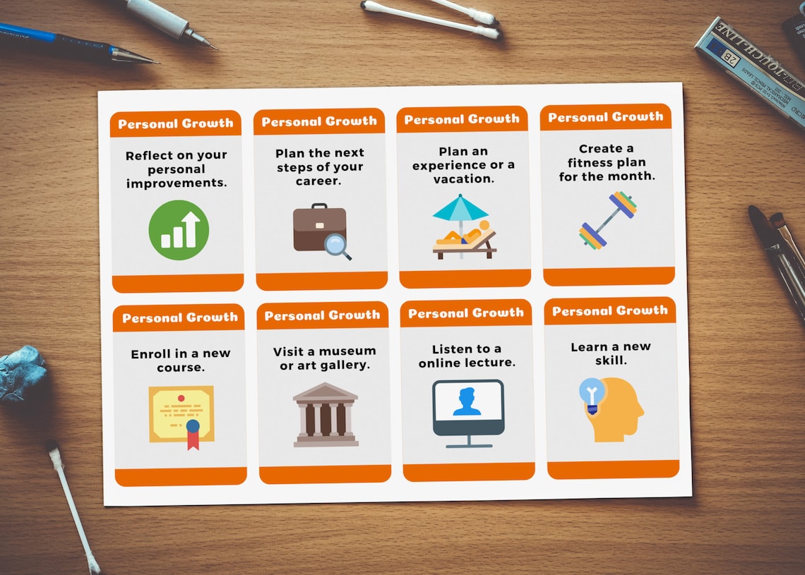 Behavior Activation Flash Cards Activity Scheduling Positive | Etsy