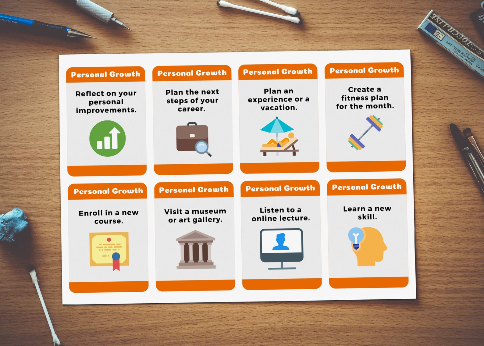 Behavior Activation Flash Cards Activity Scheduling Positive | Etsy