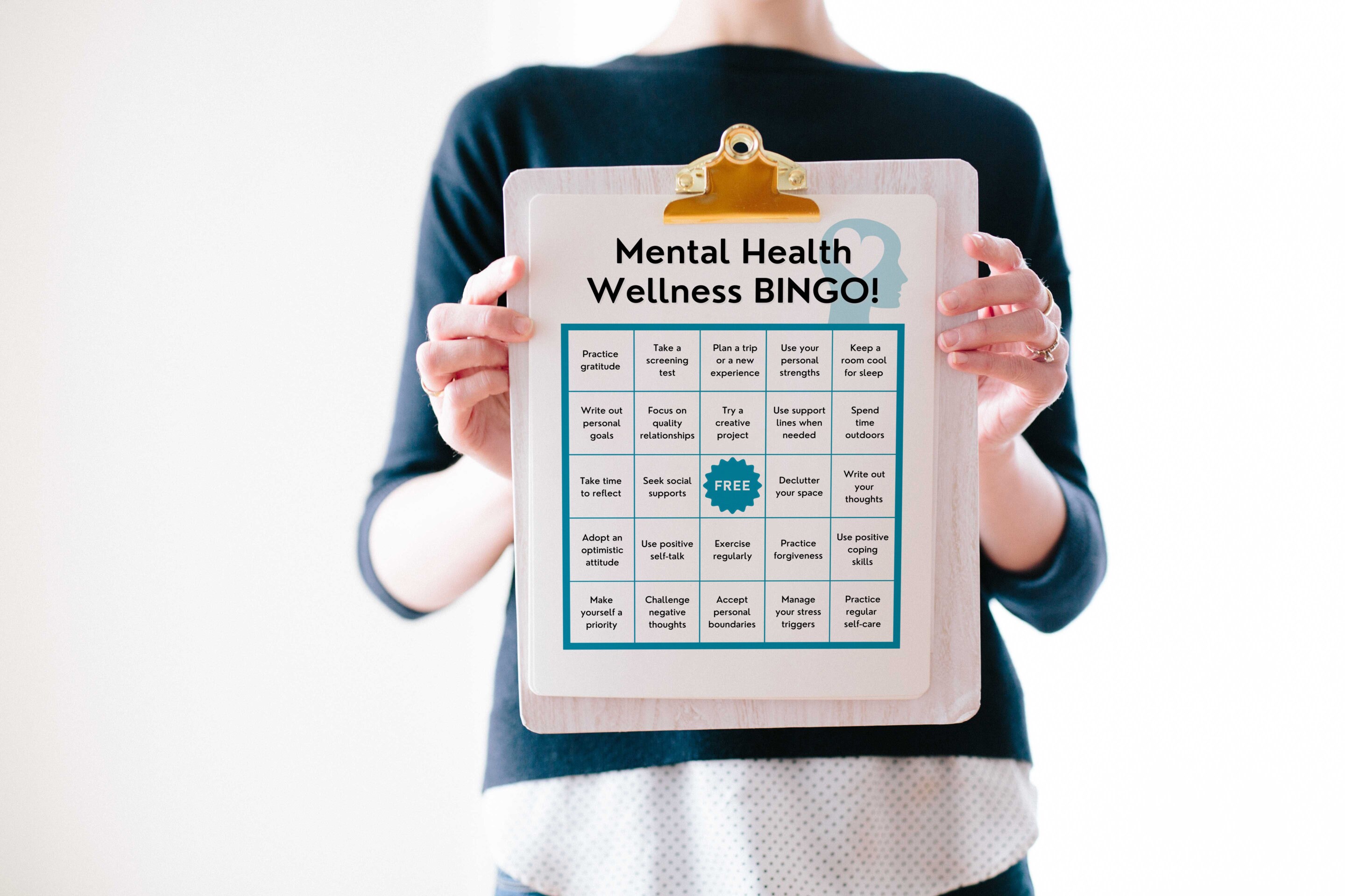 Mental Health BINGO Game Kit, Wellness, Well-being Activity, Student ...