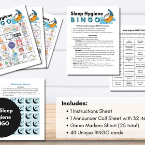 Mental Health BINGO Game Bundle, Includes 4 Games: Self-care, Coping ...