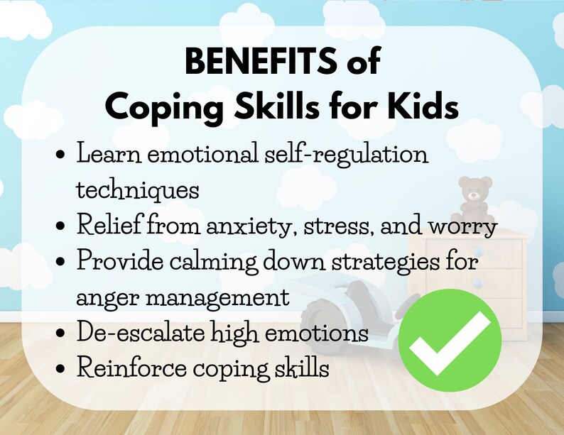 Coping Skills Journal for Kids, Worksheets for Worry, Emotional ...