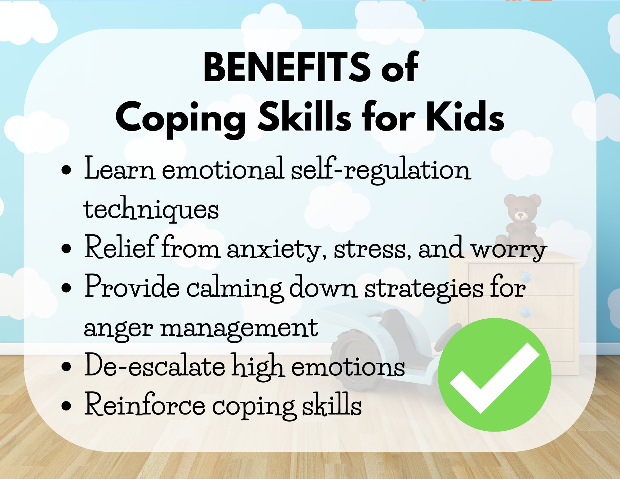 Coping Skills Journal for Kids, Worksheets for Worry, Emotional ...