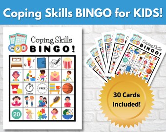 Coping Skills Game | Etsy