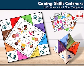 Zones of Self-regulation Coping Skills Toolbox School - Etsy