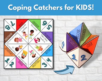 Cootie Catcher for Kids | Etsy