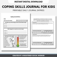Grounding Techniques Cheat Sheet, Coping Strategies, Anxiety and Panic ...