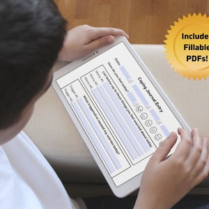 Coping Skills Journal for Kids, Worksheets for Worry, Emotional ...