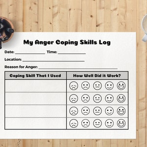Anger Management Skills for Kids, Social Emotional Learning Worksheets ...
